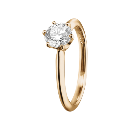 Verlobungsring Lisbon | Roségold | 1 Karat