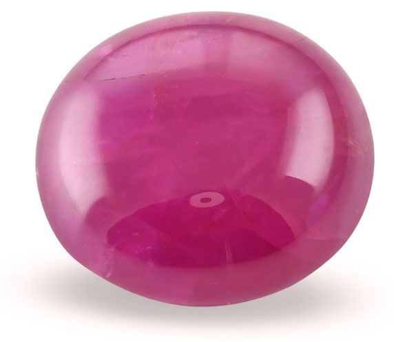 27.41 Karat Oval Form Ruby Gemstone