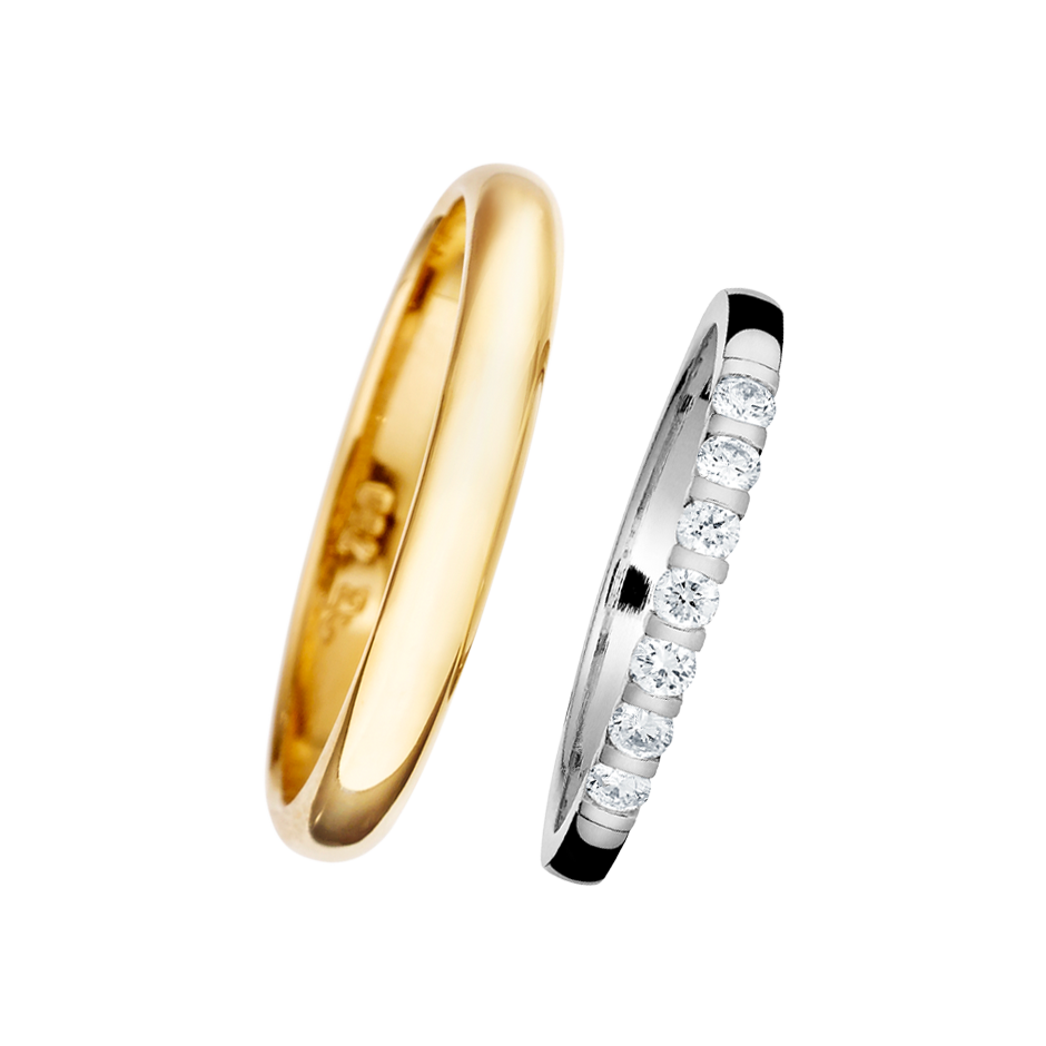 Trauringe mit Memoire Ring Rotterdam